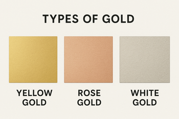 10 Gold Types by Colour, Karat, Purity, and Finish