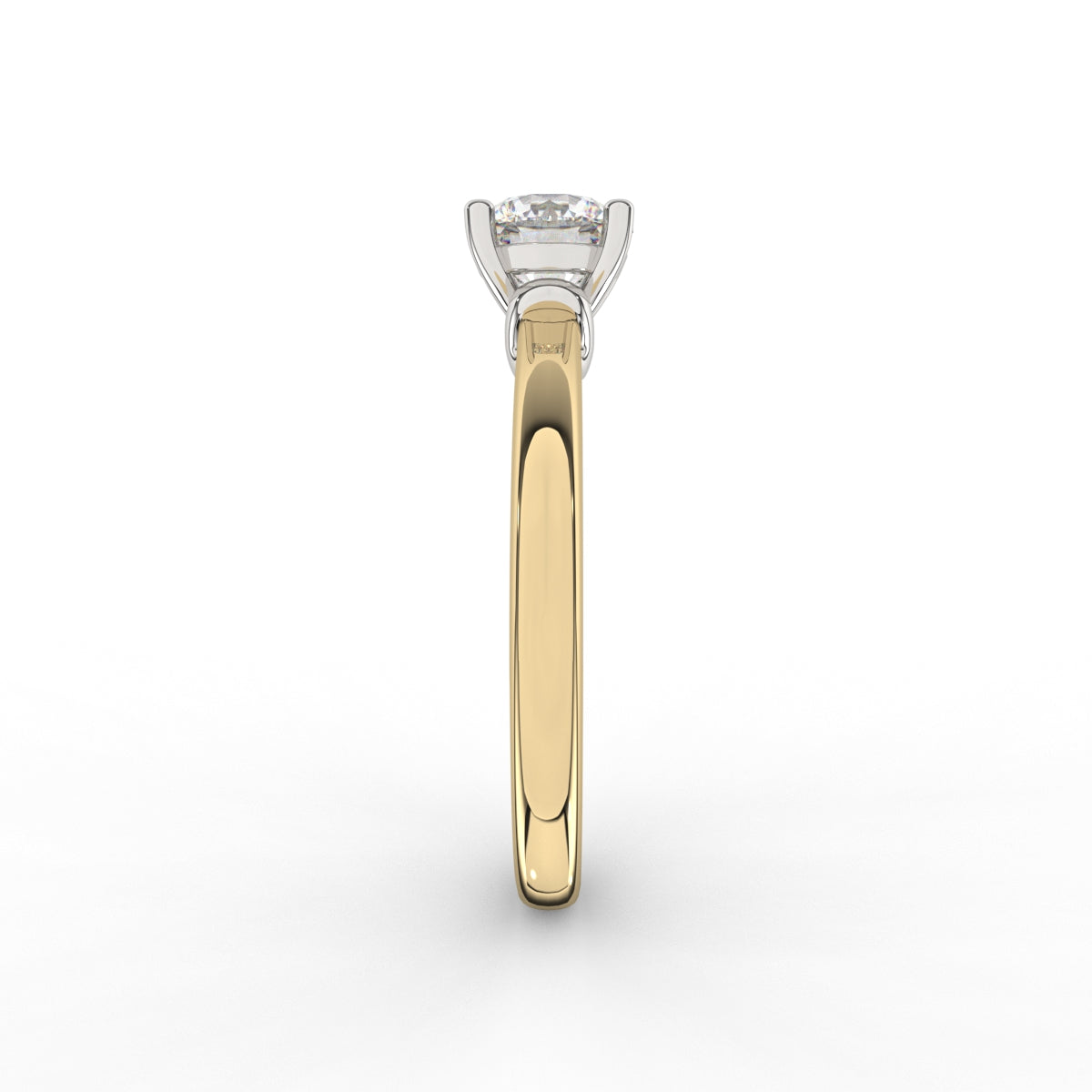 Classic and Minimalist Solitaire Ring